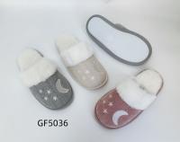 China Printed Womens House Slippers With Different Materials for sale