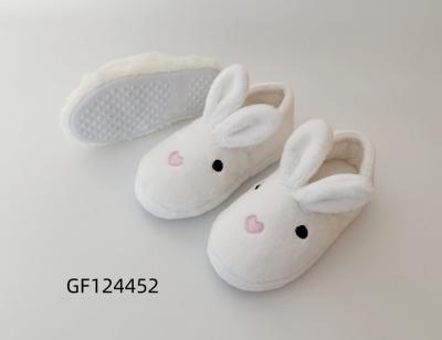 China Womens House Slippers Animal Style With 3D Trims for sale