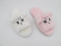 China Womens House Slippers Animal Style With 3D Trims for sale