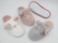 China OEM Womens House Slippers With Bow Trims Comfortable Feeling for sale