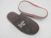 China Anti Slip Womens House Slippers With Bow Trims Comfortable Feeling for sale