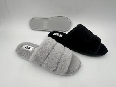 China OEM Color Womens House Slippers Open Toe Styles With Different Trims for sale