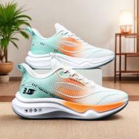 China Men's Breathable Mesh Walking Shoes with Anti Slip Outsole and PVC Injection Sole for Casual Wear for sale