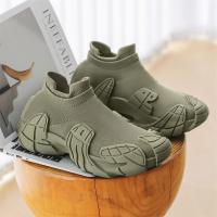 China Breathable Mesh Anti Slip Outsole PVC Sole Injection Sneaker for Men Casual Walking Sneakers for sale