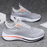 China Men's Breathable Mesh Anti Slip Outsole PVC Injection Sneaker for Casual Walking for sale