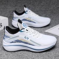 China Men's Breathable Mesh Anti Slip Outsole PVC Injection Sneaker for Casual Walking for sale