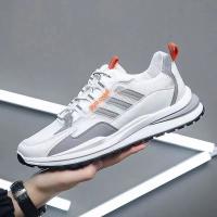 China Mens Walking Sneakers with Breathable Mesh Upper and Anti Slip Outsole for Casual Wear with PVC Sole for sale