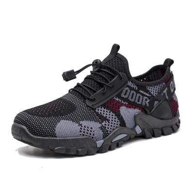 China Men's Breathable Mesh Walking Sneakers with Anti Slip Outsole and PVC Injection Sole for sale