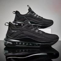 China Men's Breathable Mesh Walking Sneakers with Anti Slip Outsole and PVC Sole for Casual Wear for sale