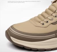 China Men's Non Slip Walking Sneakers with Breathable Mesh Upper and Faux Fur Lining for All Seasons for sale