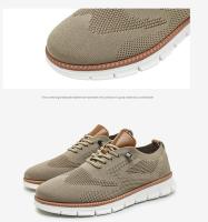 China Mens Non Slip Walking Sneakers with Breathable Mesh Upper and Faux Fur Lining for All Seasons for sale