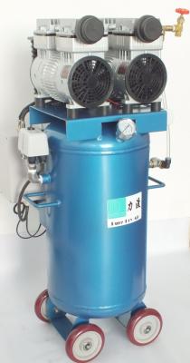 China 1.5kw Medical Screw Silent Oil Free Air Compressor AC50*2P(1)  100L/Min for sale