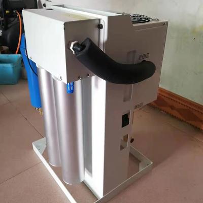 China Small Scale Industrial Adsorption Heatless Desiccant Air Dryer For Ozone Generator for sale