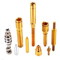 China Fabricated CNC Brass Parts Polishing CNC Machining for sale