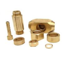 China Fabricated CNC Brass Parts Polishing CNC Machining for sale