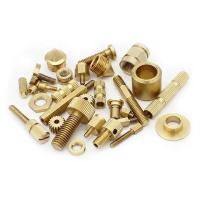 China Electronic Components Brass CNC Machining Parts Polishing for sale