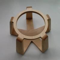 China Furniture Home Decoration Wood CNC Parts ±0.1mm Tolerance for sale