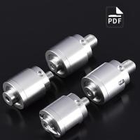 China High Precision CNC Turning Milling Parts for Automotive Tolerance ±0.01mm Drawing Format PDF for sale