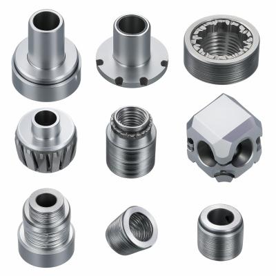 China Custom CNC Machining Service for Aluminum Stainless Steel Parts with 100% Inspection and ±0.001~±0.01mm Tolerance for sale