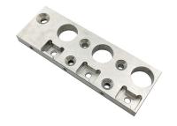 China ISO2768m CNC Stainless Steel Parts , Bead blasting Precision Turned Components for sale