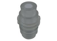 China Plastic CNC Turning Parts 0.1mm Bead Blasting Surface Treatment for sale
