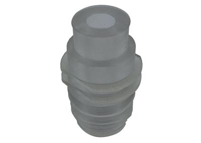 China Plastic CNC Turning Parts 0.1mm Bead Blasting Surface Treatment for sale