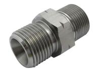 China Custom 1/8 Stainless Steel Hex Nipples ASME Standard Coupling Type for sale