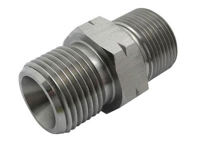 China Custom 1/8 Stainless Steel Hex Nipples ASME Standard Coupling Type for sale