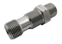China Pipe Fitting Custom 316 Stainless Steel Hex Nipples 1/16 2