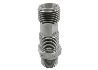 China Custom 1/4'' Stainless Steel Hex Nipples , Non Standard SS Hose Nipple DIN for sale