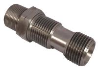 China Non Standard 1/2'' Stainless Steel Hex Nipples , ANSI Custom SS Threaded Pipe Fittings for sale