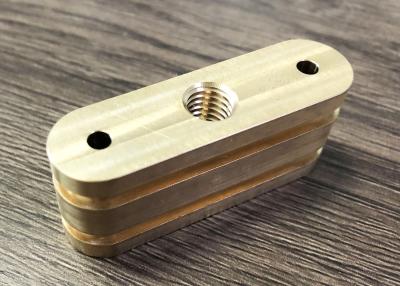 China Trommelen High Precision Machined Components ISO2768F Bead Blasting for sale