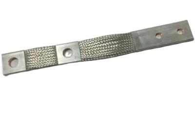 China Tinned Copper Braided Flexible Connection for Vibration Resistant Electrical Interfaces for sale