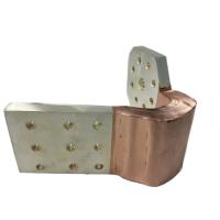 China Flexible Tinned Irregular Shape Copper Busbar for Next Generation High Efficiency Power Interconnection for sale