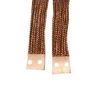 China Flexible Copper Braid Busbar for Thermal Expansion and Repeated Equipment Movement for sale