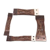 China Flexible Copper Braid Busbar for Thermal Expansion and Repeated Equipment Movement for sale
