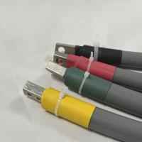 China Custom Color Heat Shrink Insulated Copper Braided Busbar Flexible Cable for sale