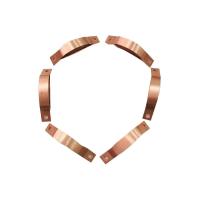 China Flexible Bare Copper Busbar for Adaptive Industrial Power Connections for sale