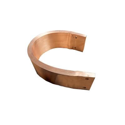 China Flexible Bare U Type Copper Busbar for Welding Machine for sale