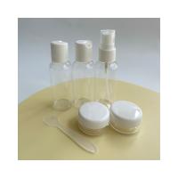 China 7pcs Portable Cosmetic Empty Bottles Travel Kits for Airline Acceptable Customer's Logo for sale