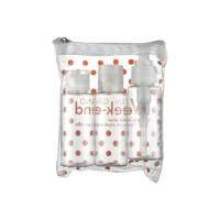 China PP Plastic Material Airplane Size Empty Bottles and Jars for Personal Care Travel Kit for sale