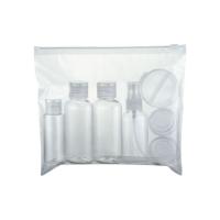 China PP Plastic Material Airplane Size Empty Bottles and Jars for Personal Care Travel Kit for sale