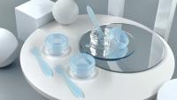 China Customized PET Plastic Bottles and Cream Jars Perfect Travel Kit for Skincare Lovers for sale
