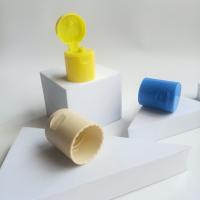 China Recyclable 24mm Transparent Cylindrical Plastic Flip Cap for Bottle 24/415 and Direct for sale