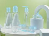 China Customized PET Plastic Bottles and Cream Jars Perfect Travel Kit for Skincare Lovers for sale