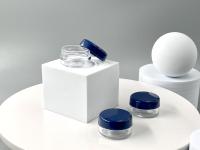China Customized Colors Refillable PET Bottles and Cream Jars for Travel Size Personal Care for sale