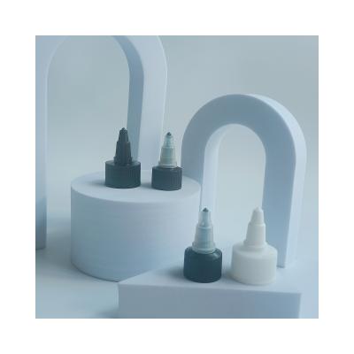 China 20mm 24mm 28mm Plastic Bullet Shape Oil Squeeze Cap Twist Top Cap for and Performance for sale