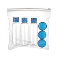 China Screen Printing PET Bottle and PP Cap PS Jar for 2024 Arrivals Personal Care Travel Set for sale