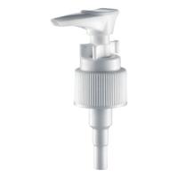 China Smooth Ribber Aluminium Closure 24/410 Lotion Pump for Cosmetic Bottles and Durable for sale