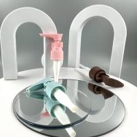 China Smooth Ribber Aluminium Closure 24/410 Lotion Pump for Cosmetic Bottles and Durable for sale